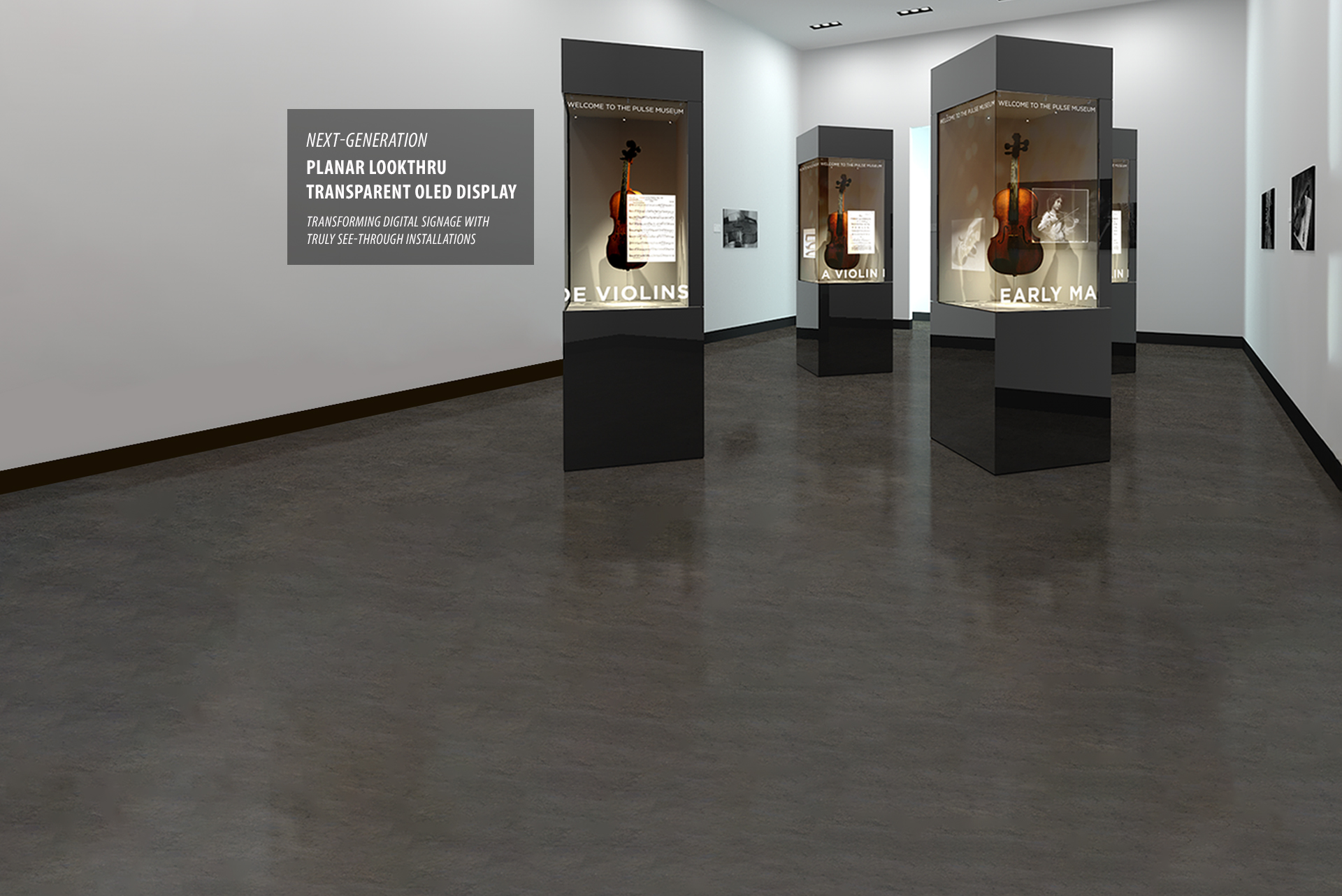 LCD & LED Digital Wall Displays & Signage Solutions | Planar