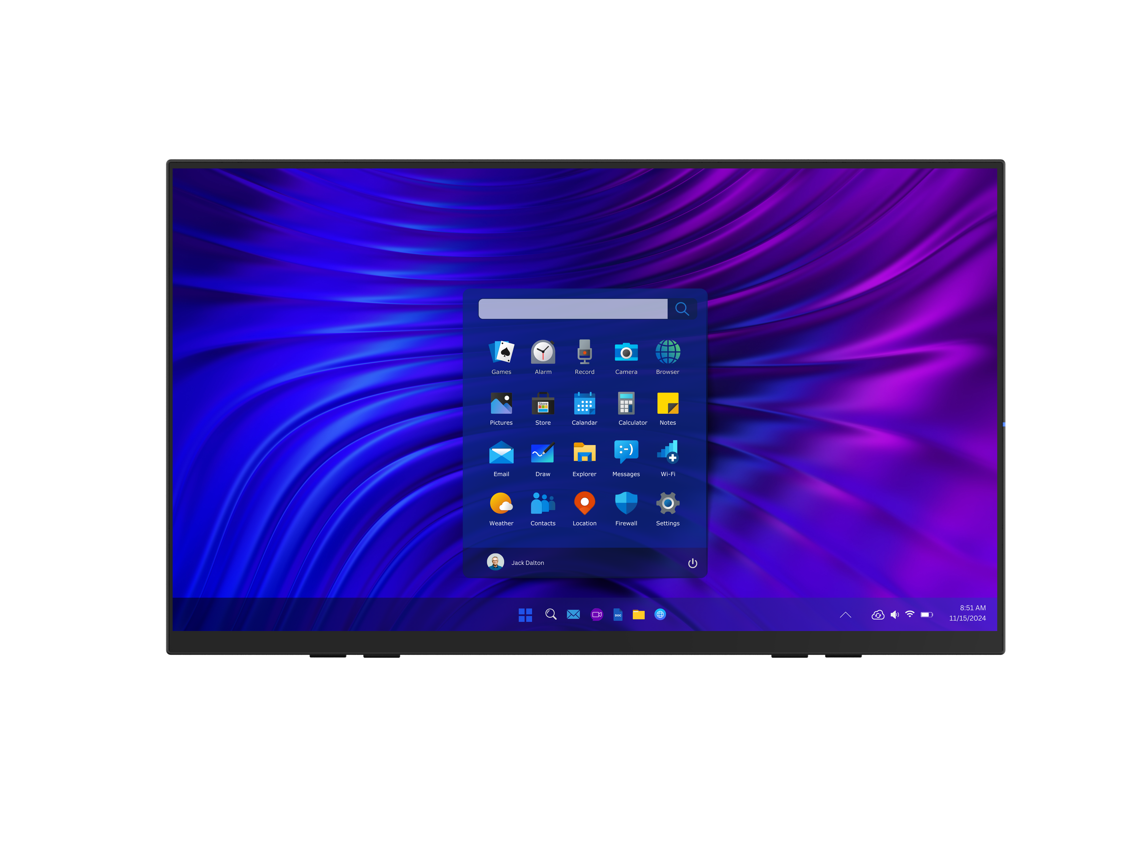 Planar Helium PCT2735Q Touch Screen Monitor | Planar